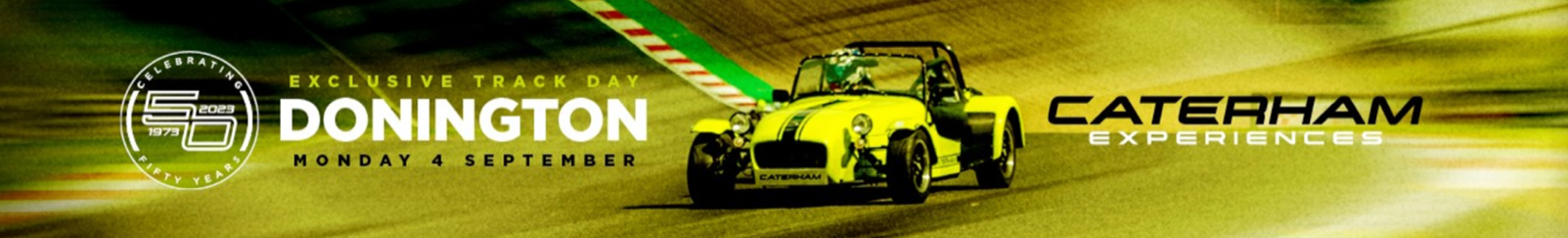 Alles, was Sie über das Caterham 50th Anniversary Festival, Donington ...