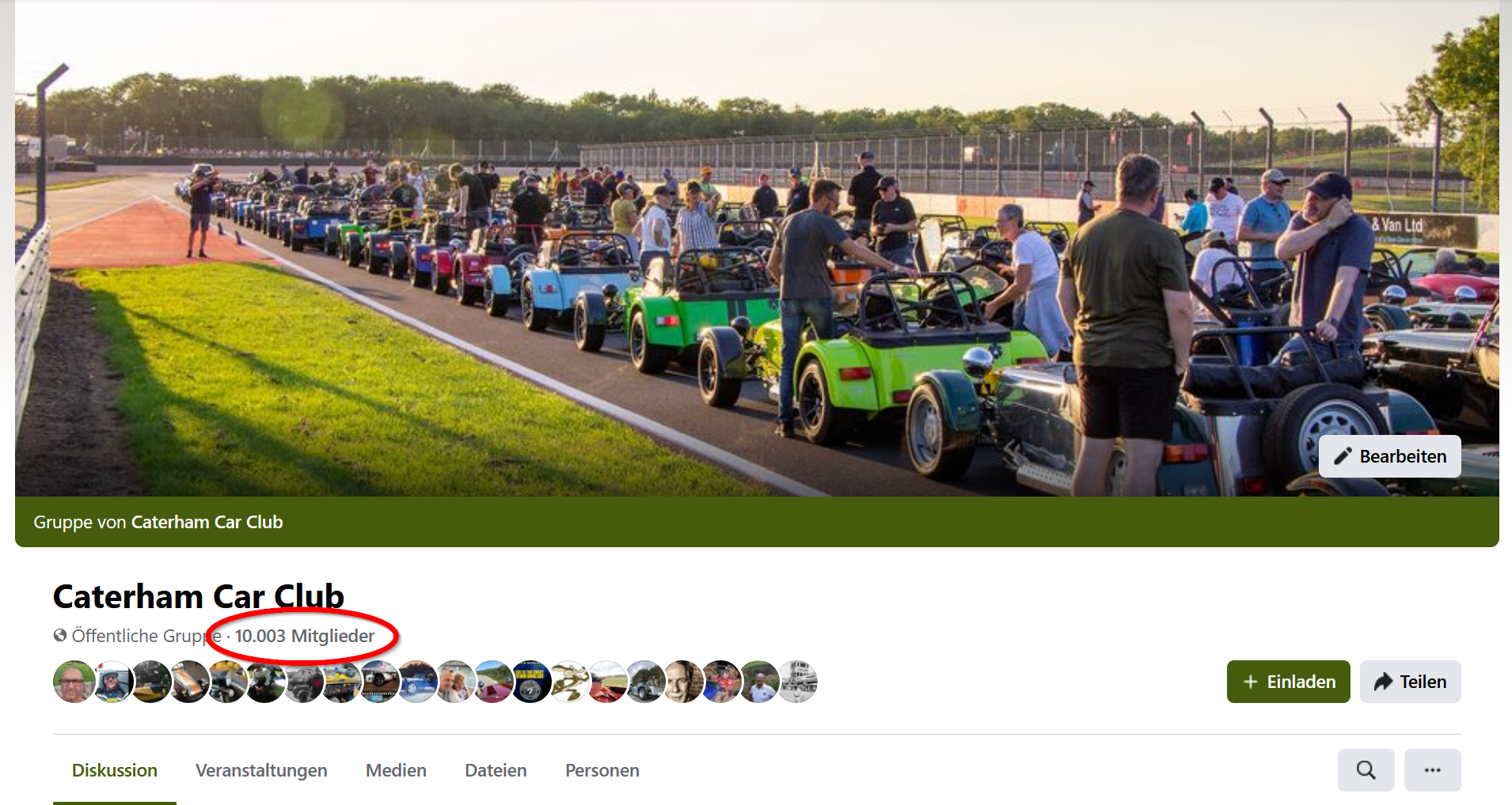 10.003 Freunde – das ist … – Caterham Car Club